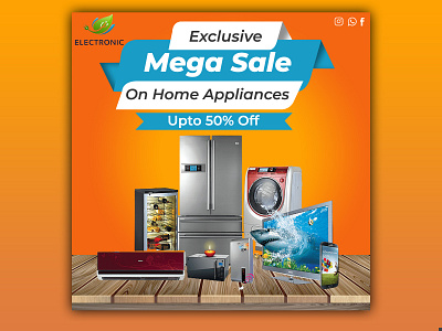 Electronic post design by Madhav on Dribbble