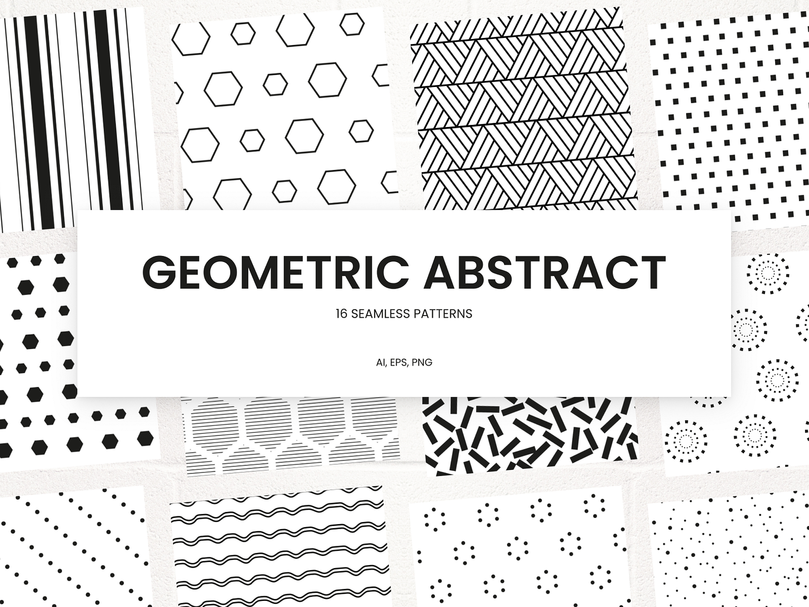 Geometric Minimal Patterns by Promo Graphics on Dribbble