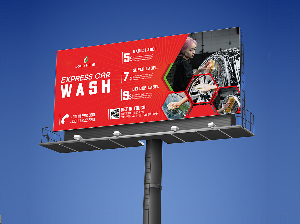 Billboard Banner Design | Signboard design by Anisur Rahman on Dribbble