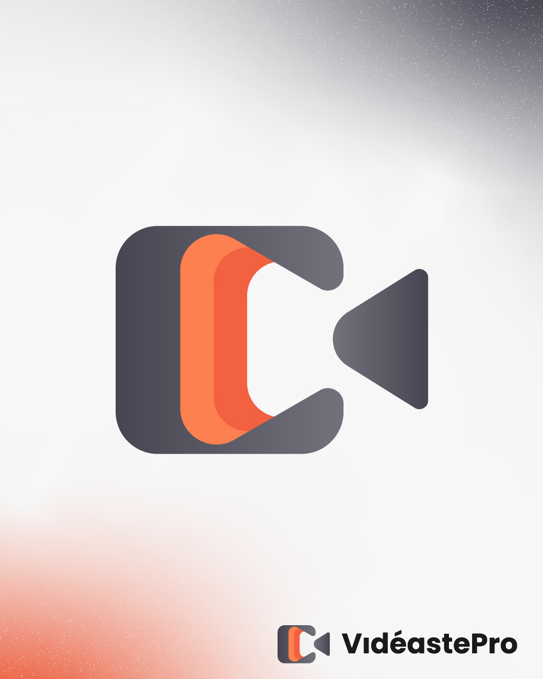 video production school logo design process by Marin Gorea on Dribbble