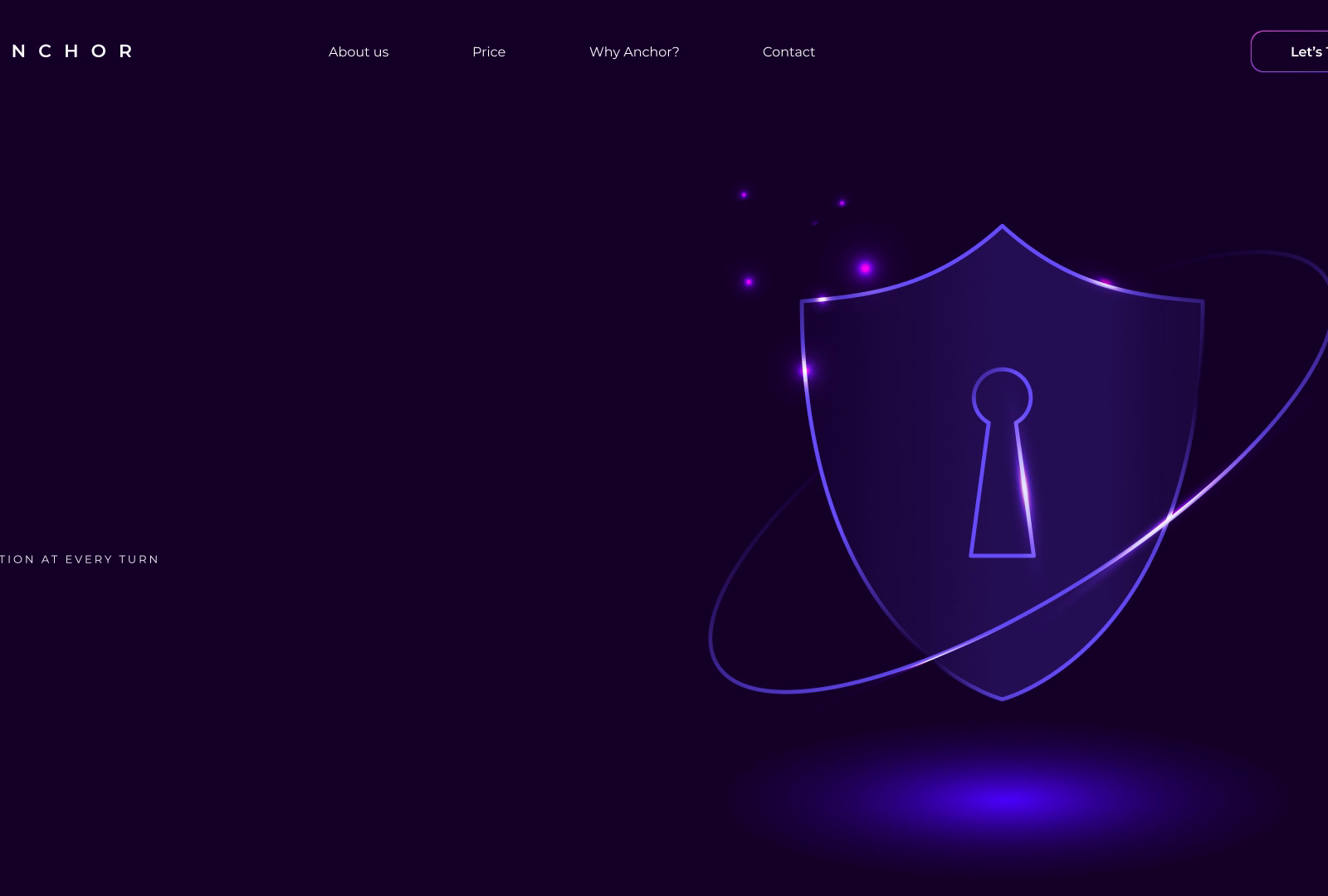 Anchor Cyber Security Web Design by Serkan on Dribbble Anchor Cyber Security Web Design by Serkan on Dribbble