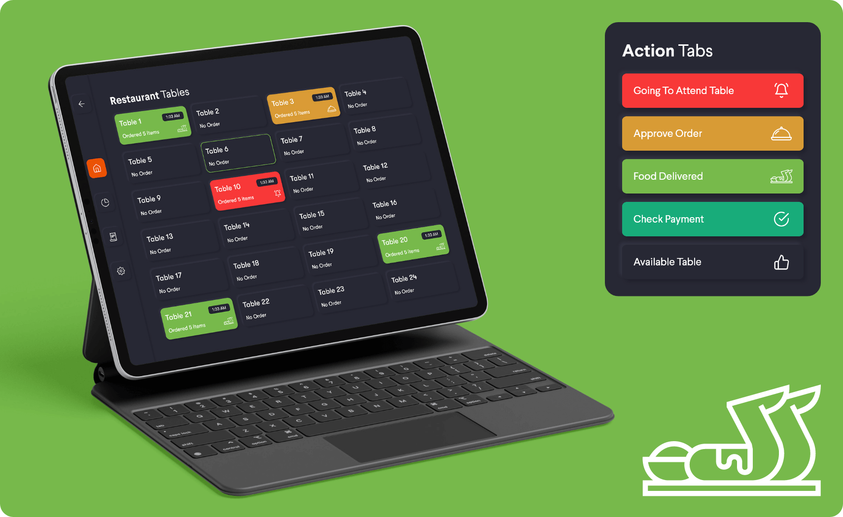 Restaurant POS Table Reservation System UI Design by Praveen Singh ...