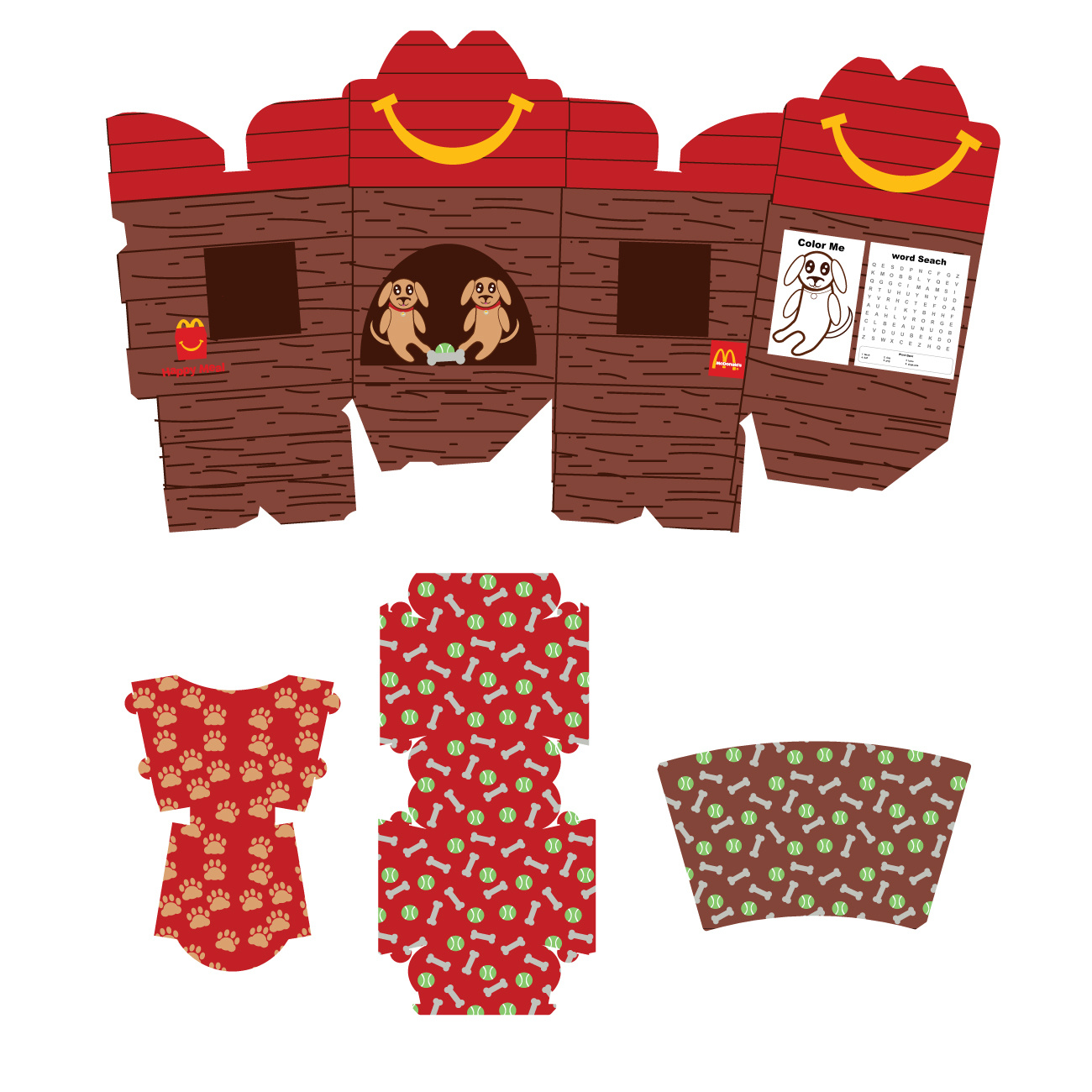 Happy Meal Redesign by Maria Kindziera on Dribbble