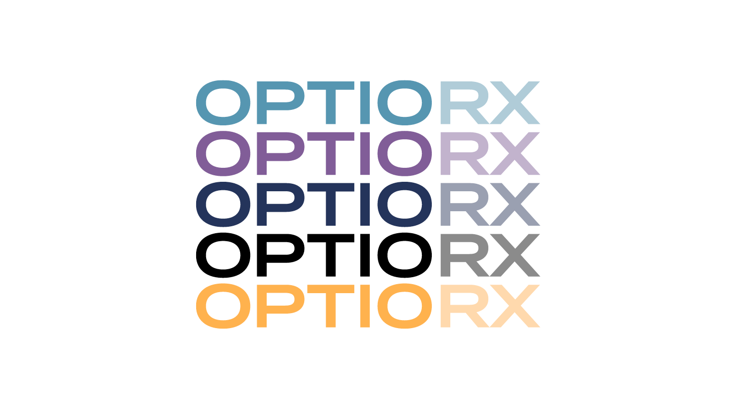 OptioRX: logo exploration by Luke Bair on Dribbble