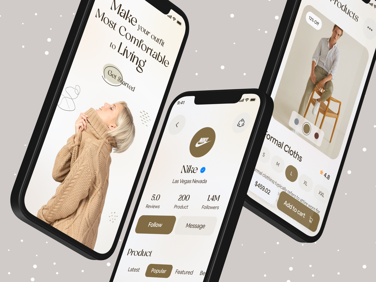 Fashion Store App UI by Ofspace UX/UI on Dribbble