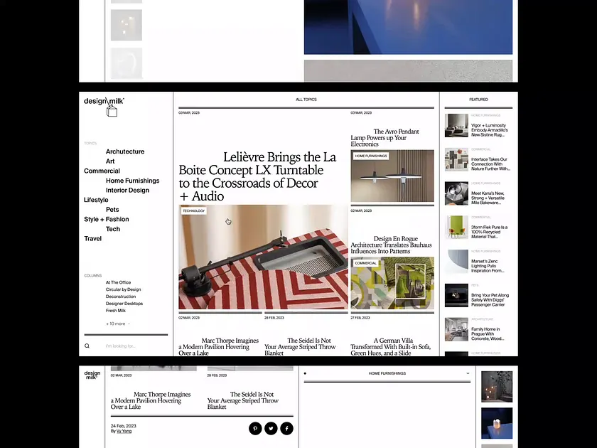 Article Page designs, themes, templates and downloadable graphic ...