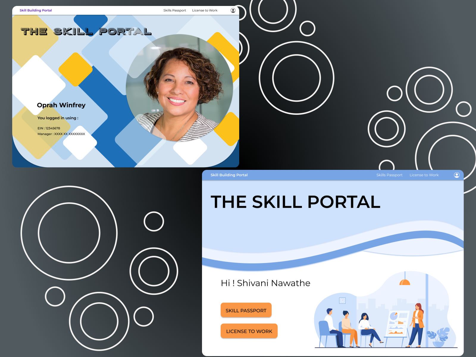 Skill Building Portal - Landing Page by Shivani Nawathe on Dribbble