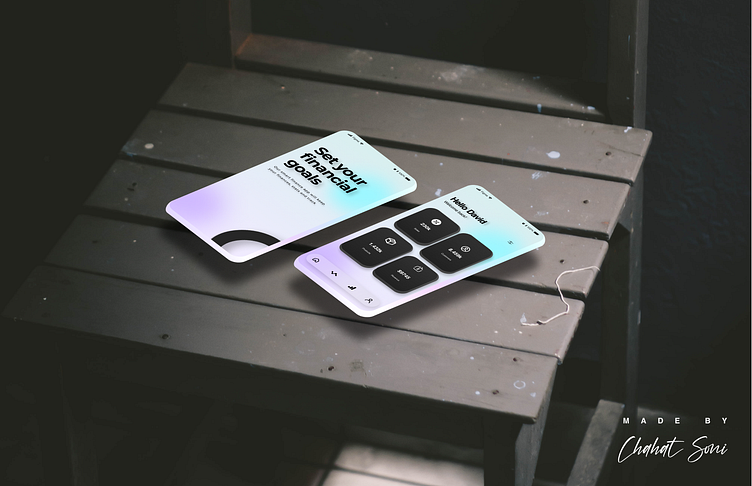 Augmented reality (AR) UI design (Figma) by Chahat Soni on Dribbble