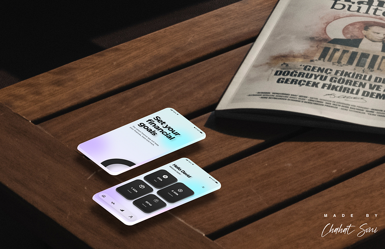 Augmented reality (AR) UI design (Figma) by Chahat Soni on Dribbble