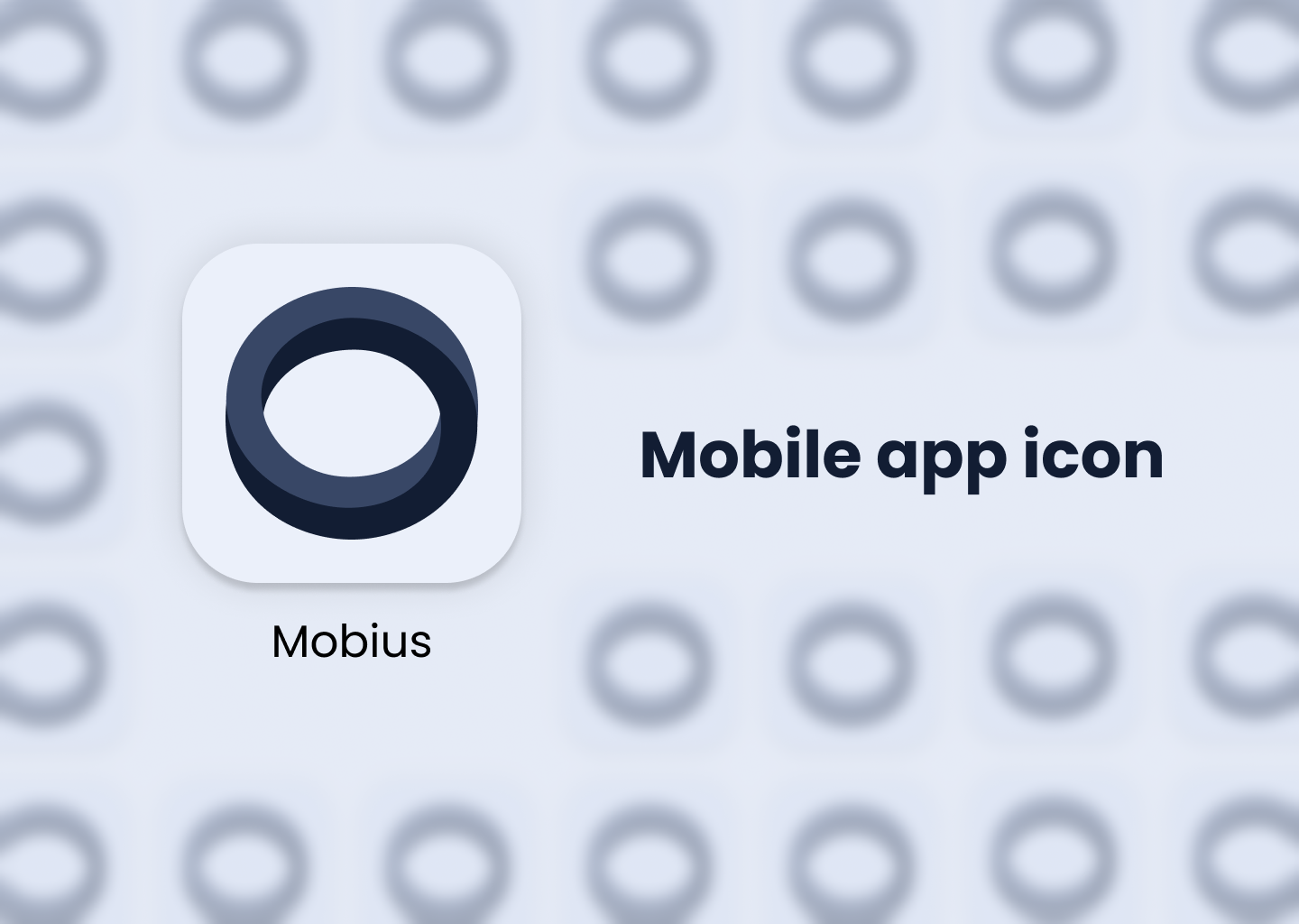 Möbius Mobile App Icon | Daily UI 005 by Boyd Johnson on Dribbble