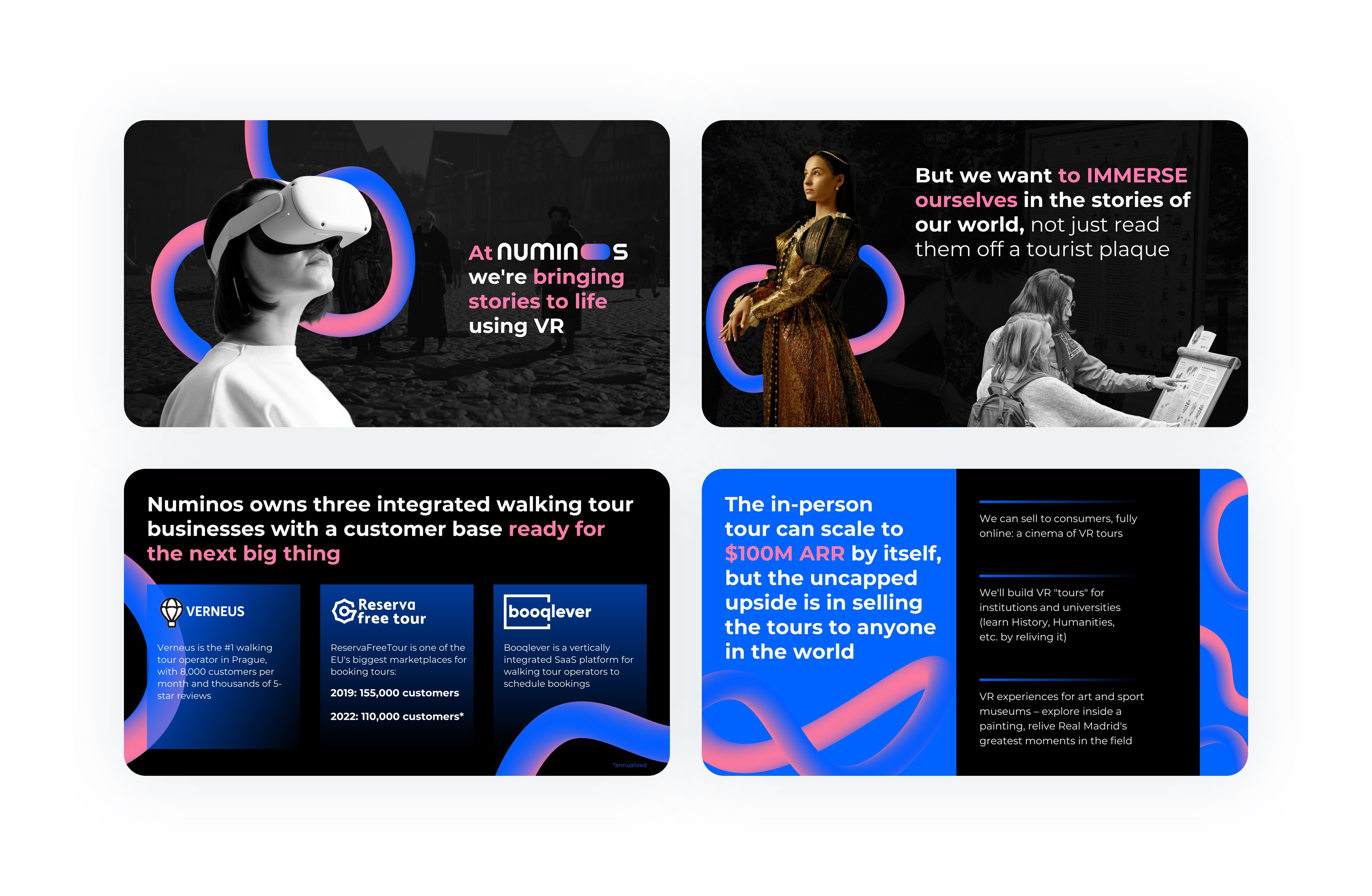 Numinos Pitch Deck: Immersive tours with virtual reality by Rostu on ...