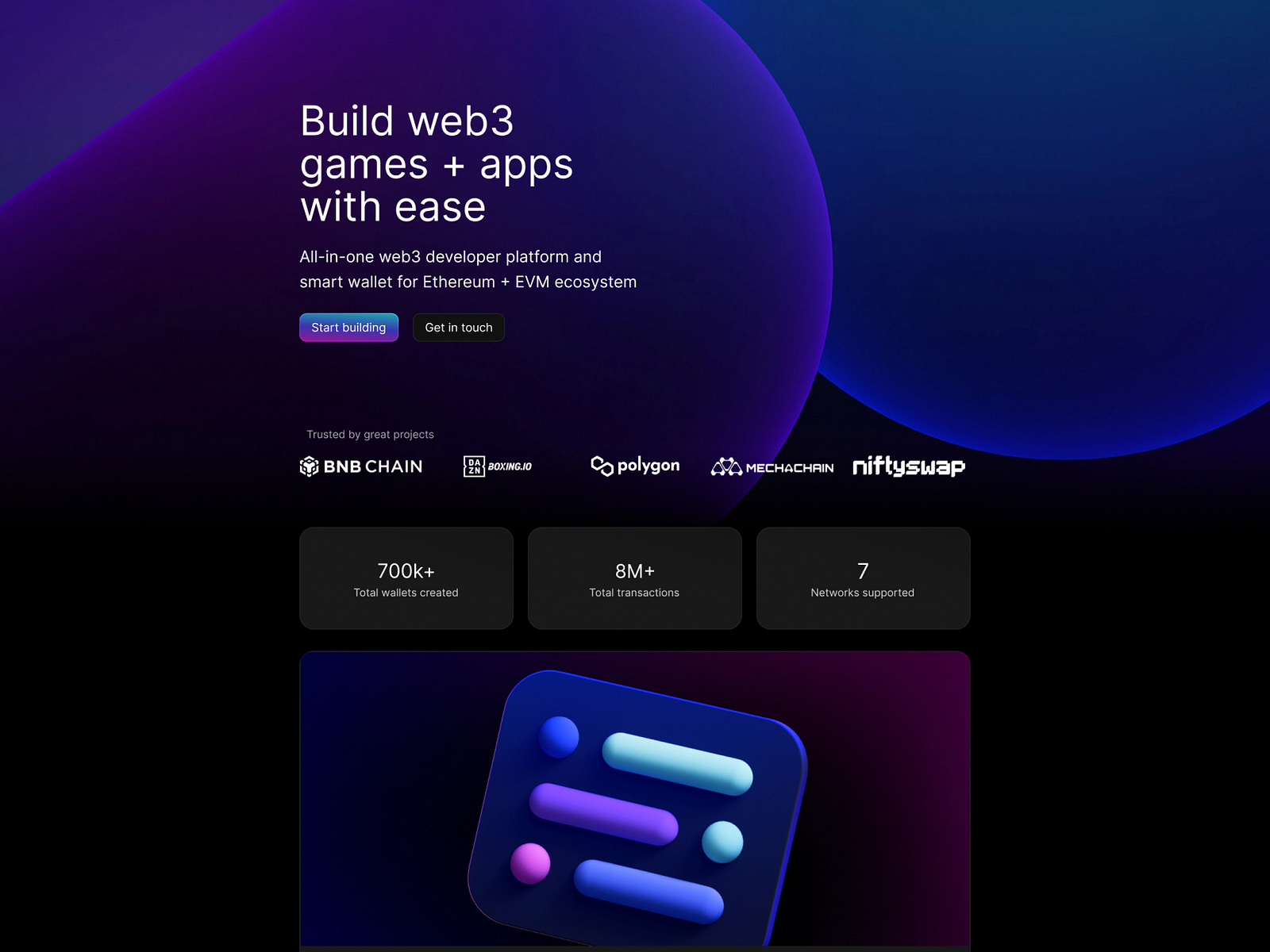 Web3 Landing page design by Muhammad Ali on Dribbble