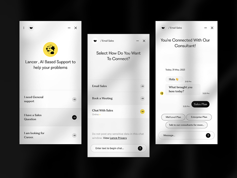 Browse thousands of Chat images for design inspiration | Dribbble