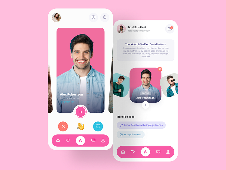 Dating Mobile App UI ๐ฉโ ๏ธโ๐จ by Uparrow Digital Agency on Dribbble Dating Mobile App UI ๐ฉโ ๏ธโ๐จ by Uparrow Digital Agency on Dribbble