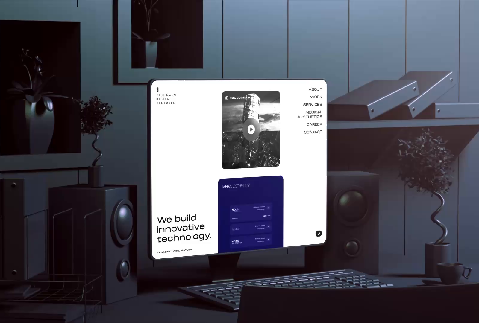 Kingsmen Digital Ventures Redesign by Mason Grishin for Kingsmen ...