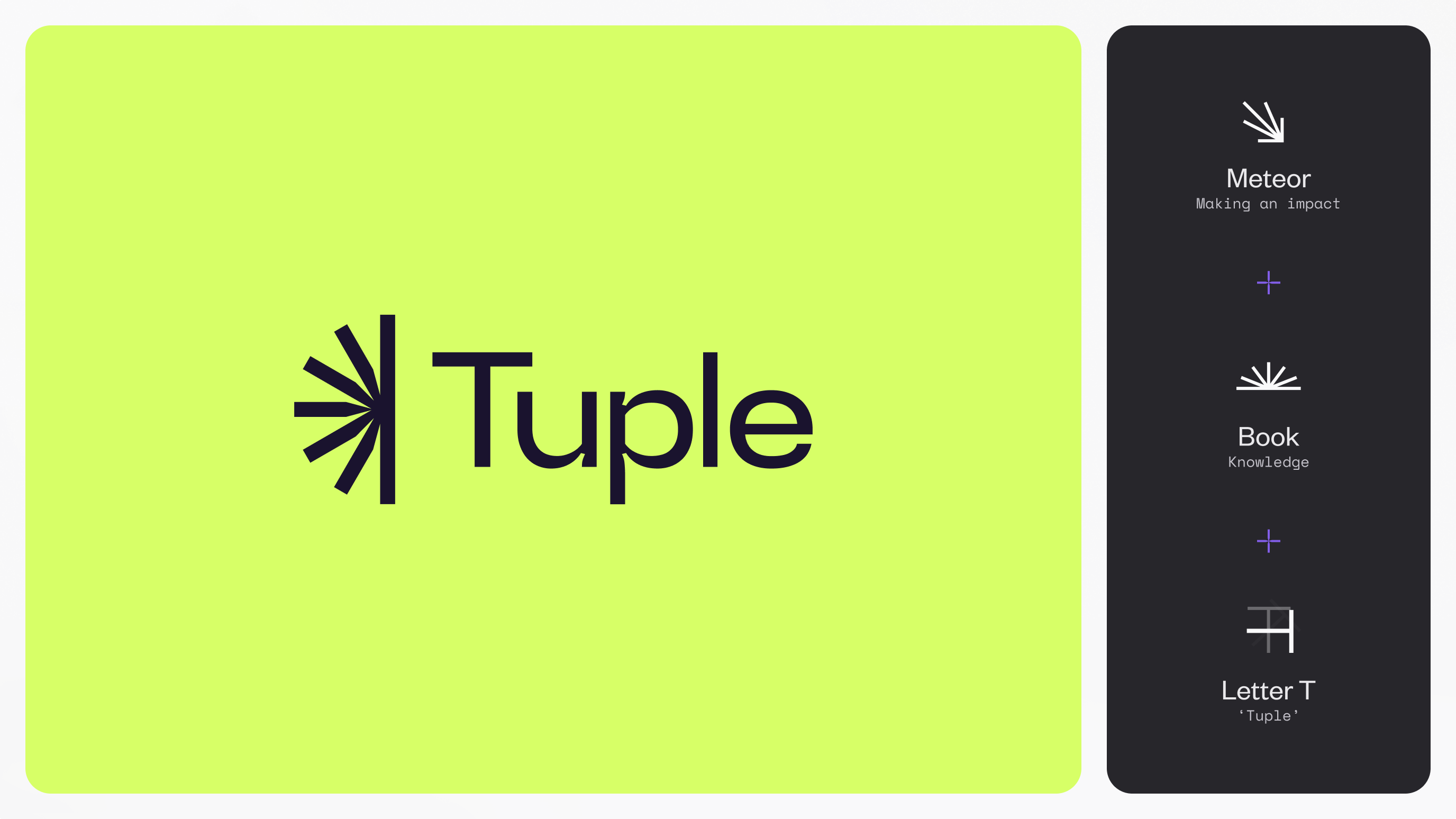 Tuple • Branding by Yummygum on Dribbble
