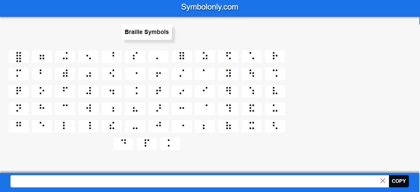 Braille Symbol designs, themes, templates and downloadable graphic ...