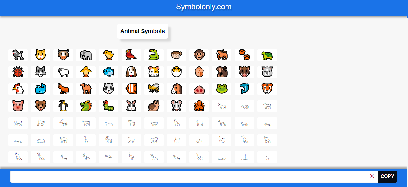 Animal Symbols designs, themes, templates and downloadable graphic ...