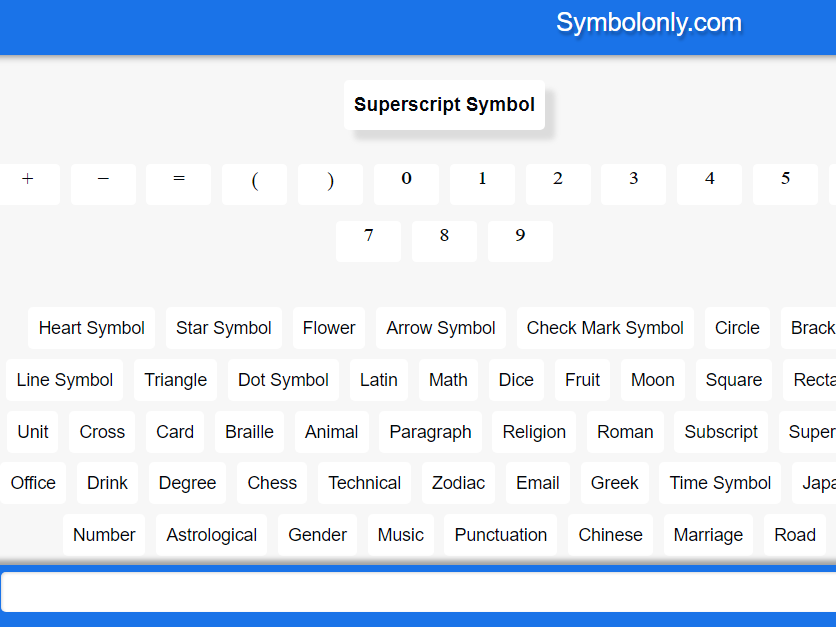 Superscript Symbol By James Gunn On Dribbble