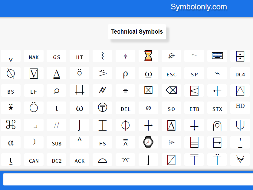 Technical Symbols by James Gunn on Dribbble