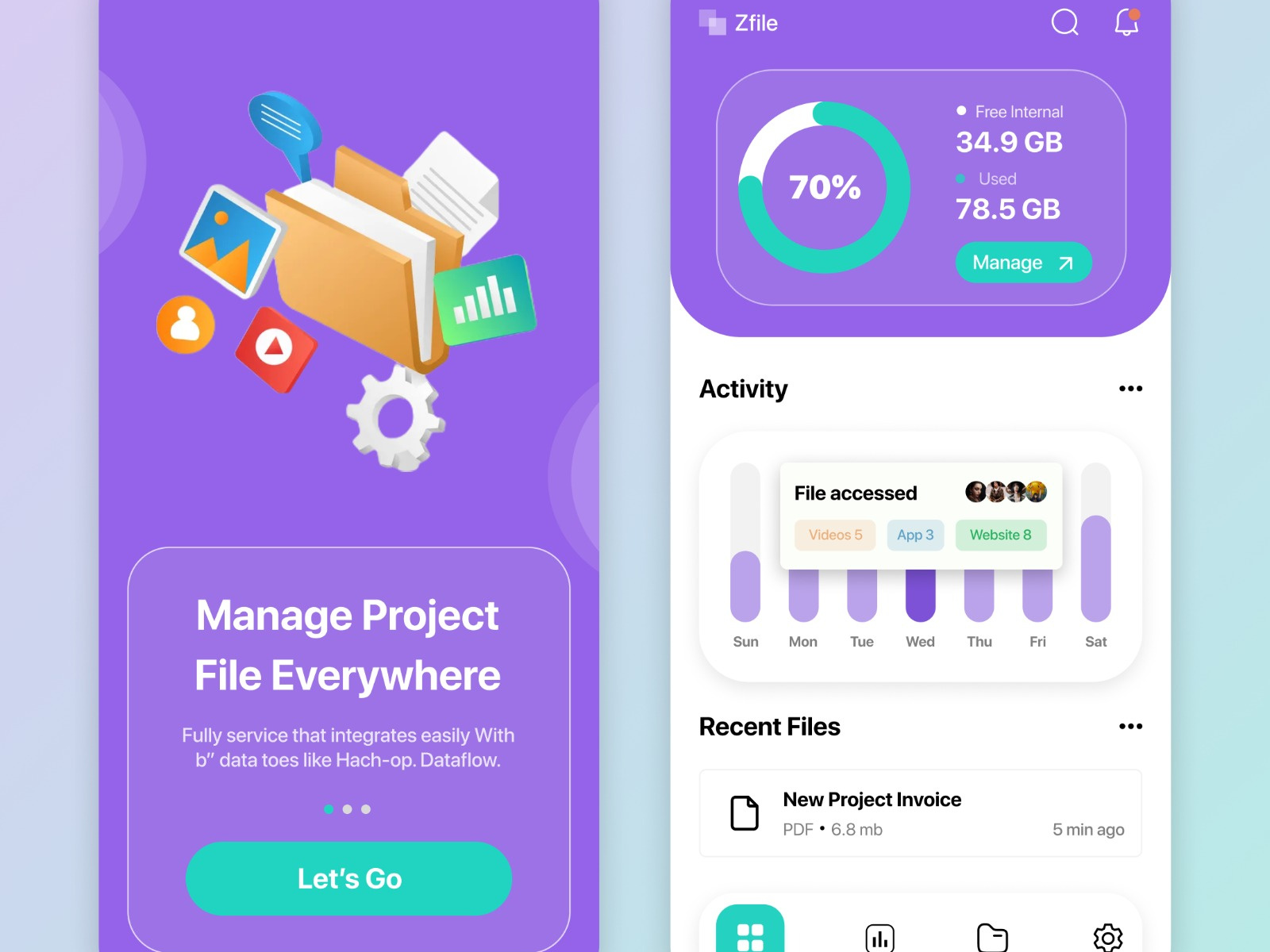 Management App Design-UIdesignz by UIDesignz - UI UX Design Agency on ...