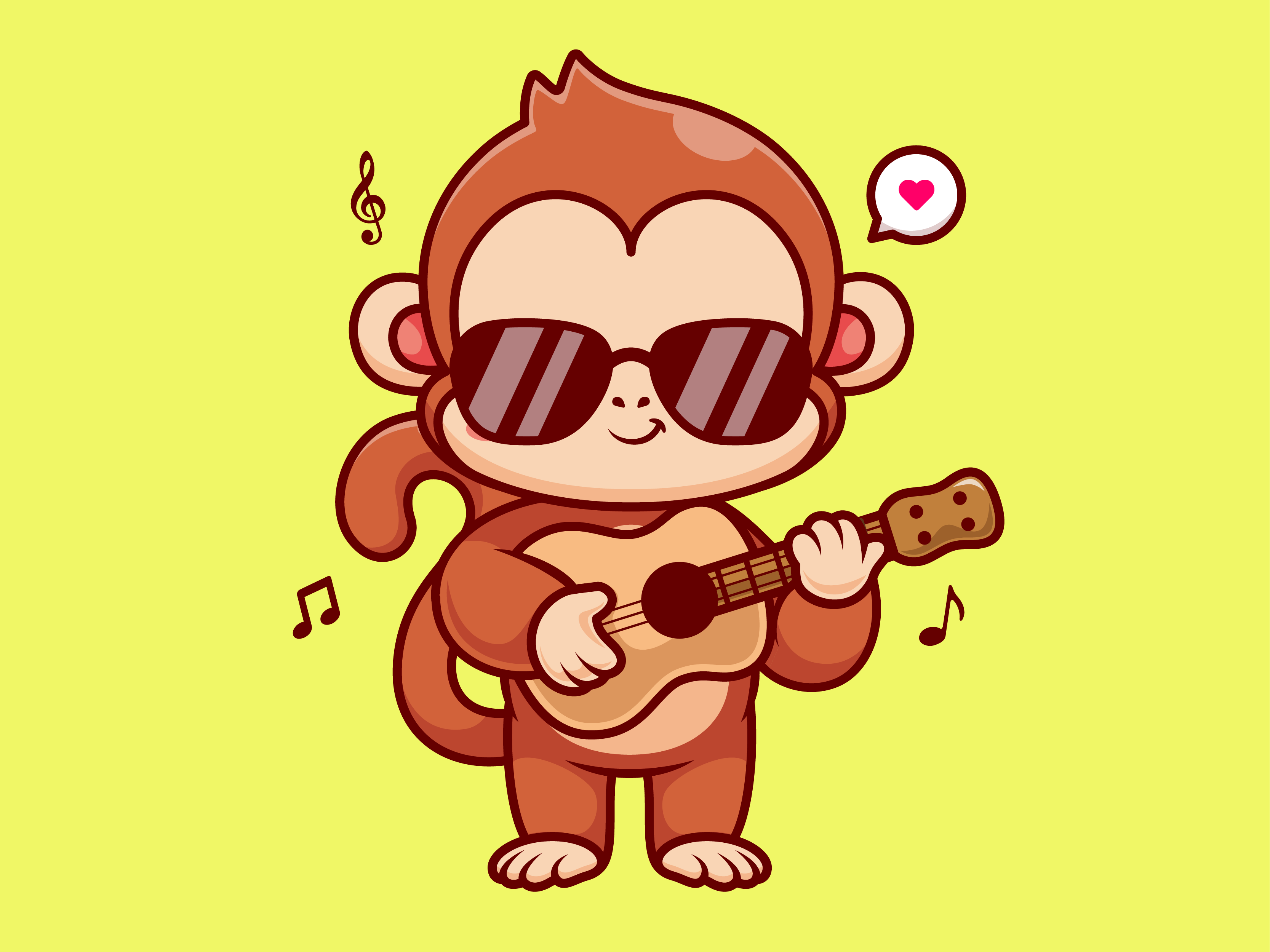 Animals Music🐷🦄🐧🎸 by catalyst on Dribbble