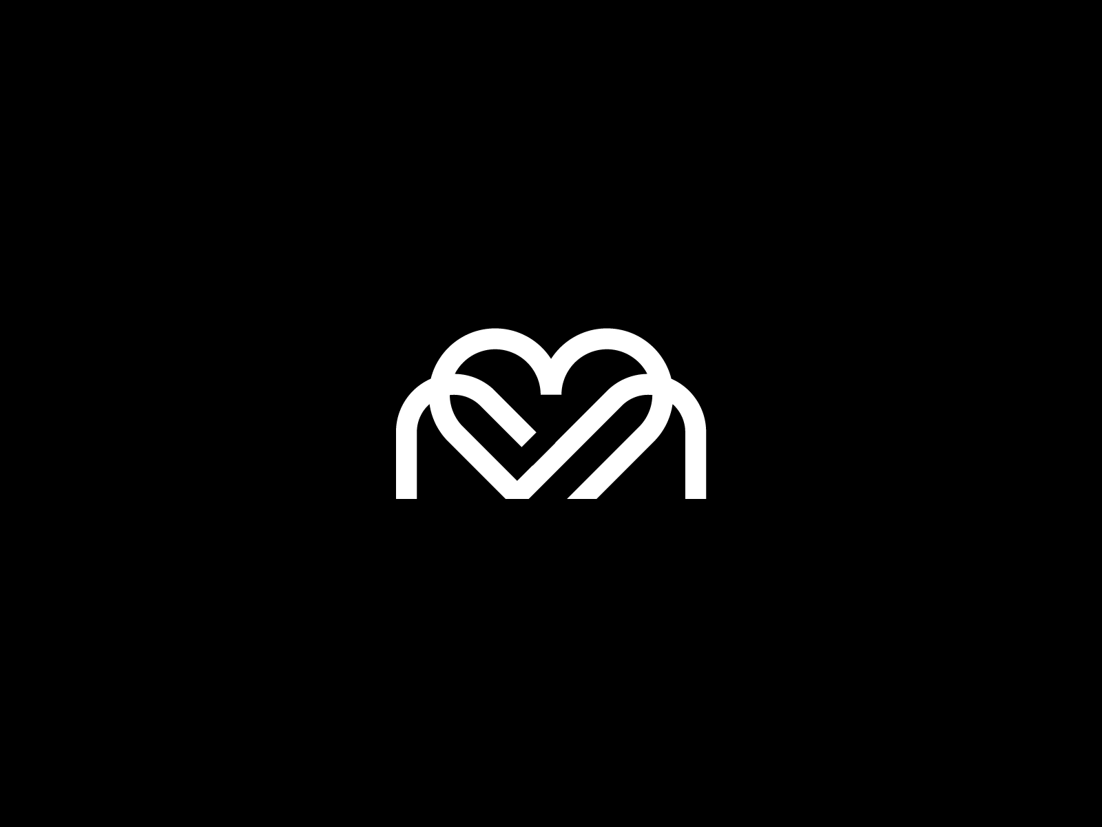 M heart by iko leps on Dribbble