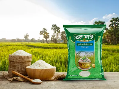 Rice Packet Design designs, themes, templates and downloadable graphic ...