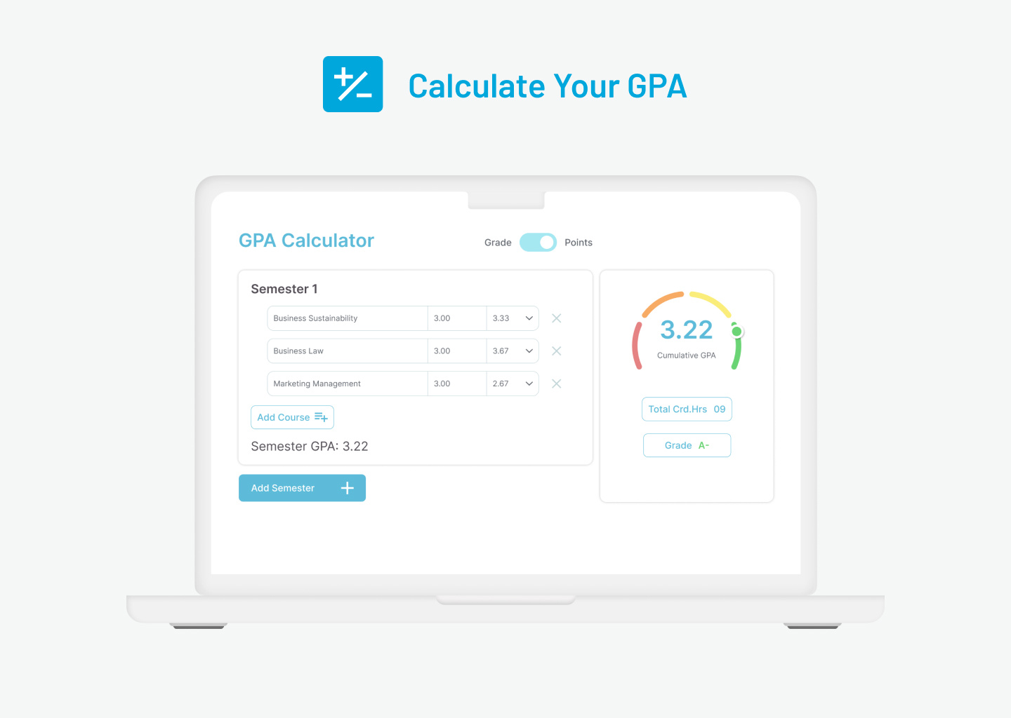 GPA Calculator By Sana Kamal On Dribbble gpa-calculator-by-sana-kamal-on-dribbble