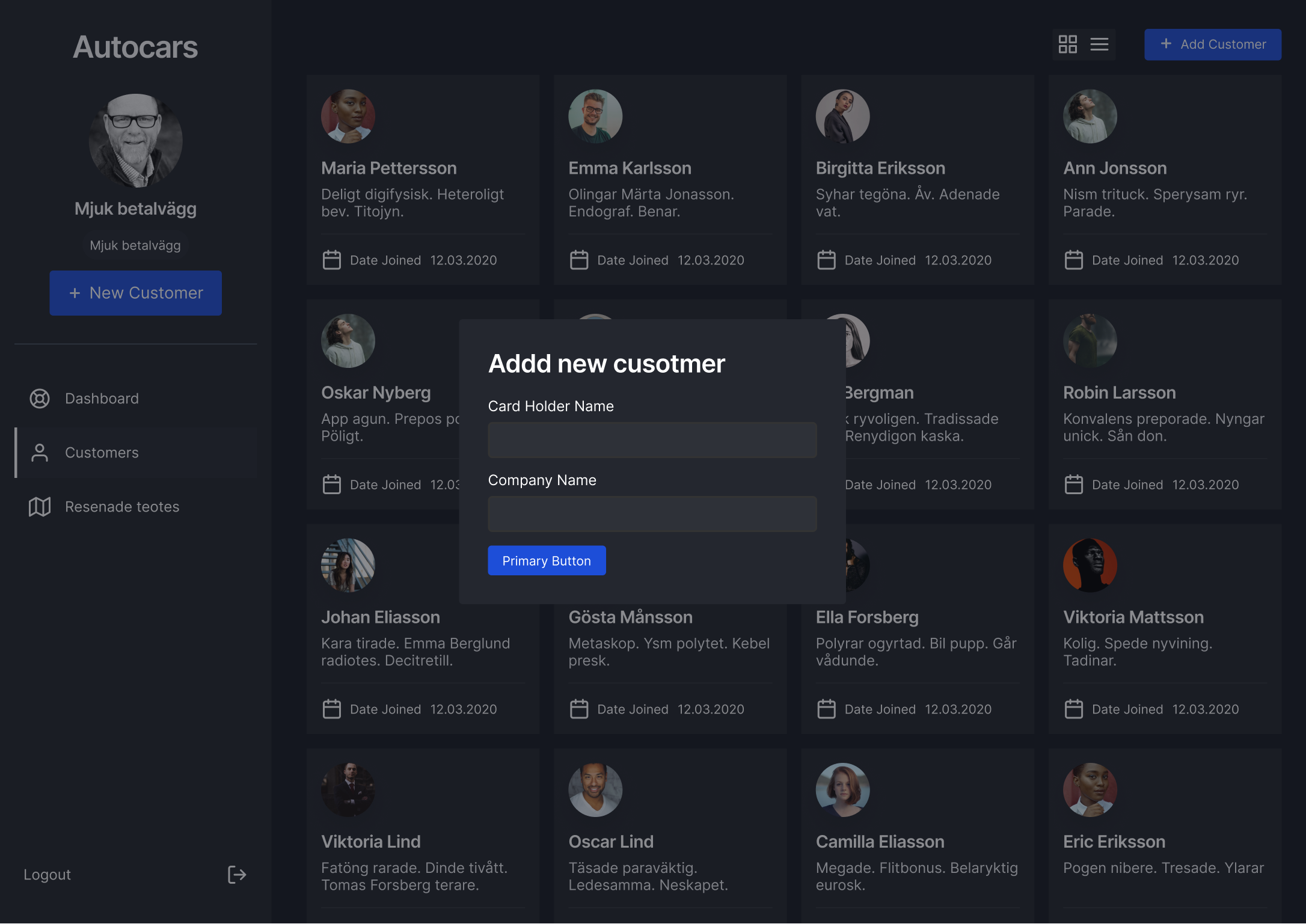 My First Figma Prototype by Ahmed Mahdy on Dribbble