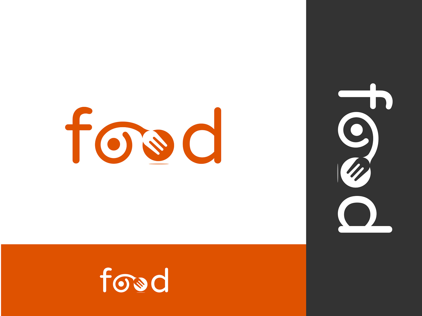Food logo, wordmark logo design by Mishad Mahamud on Dribbble
