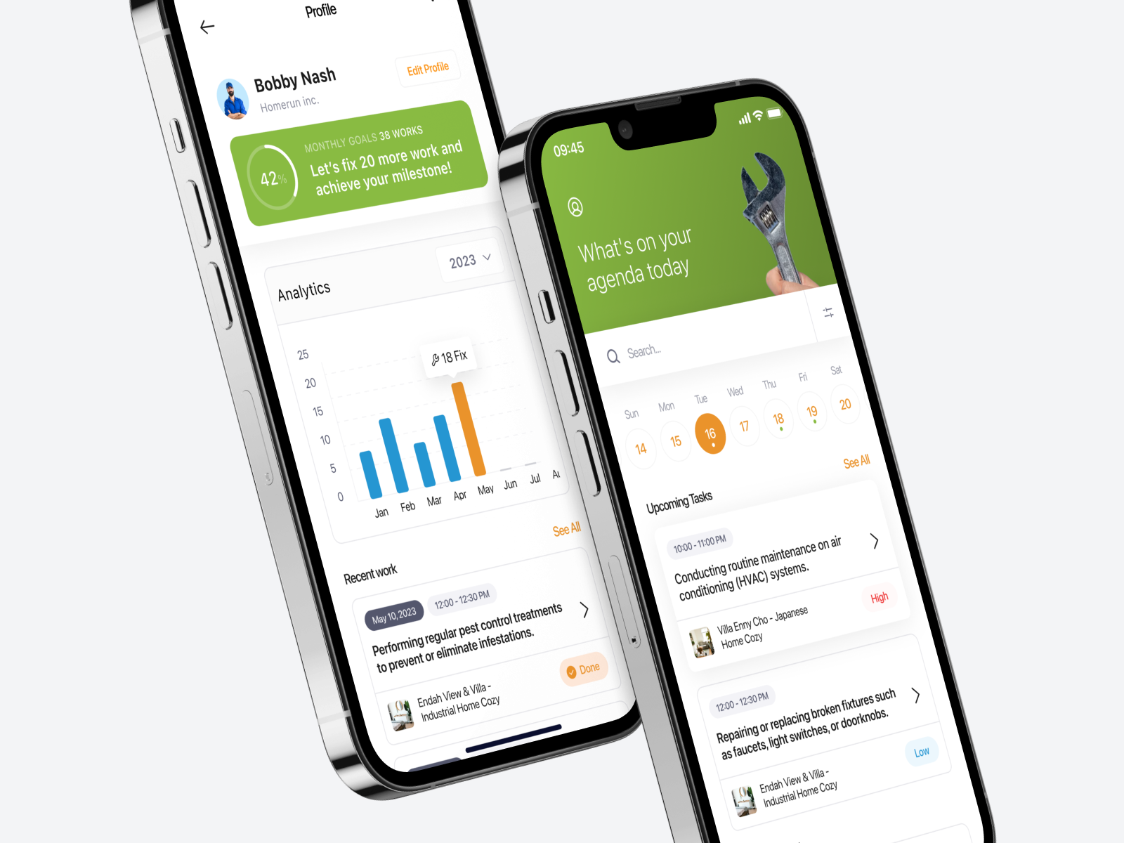 👷🏼 Stellar • Real Estate Maintenance Vendor App by Viola Dwi 🖖 for 10am ...