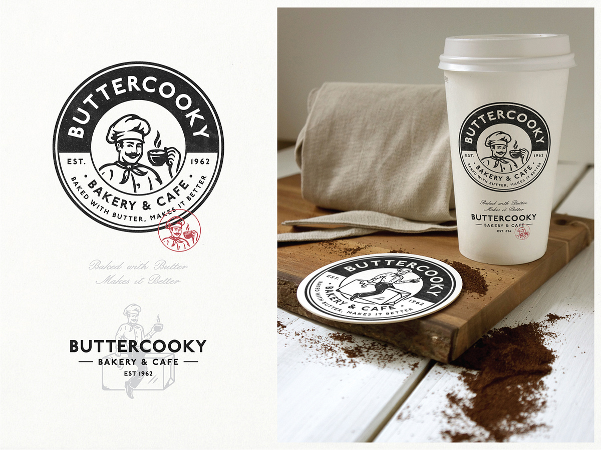 ButterCooky Branding by Dusan Sol on Dribbble
