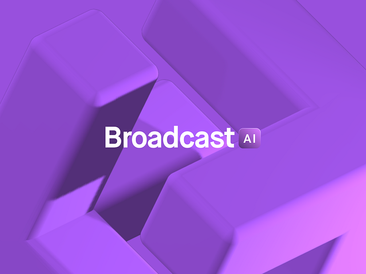 Broadcast AI by Nicolas Solerieu on Dribbble
