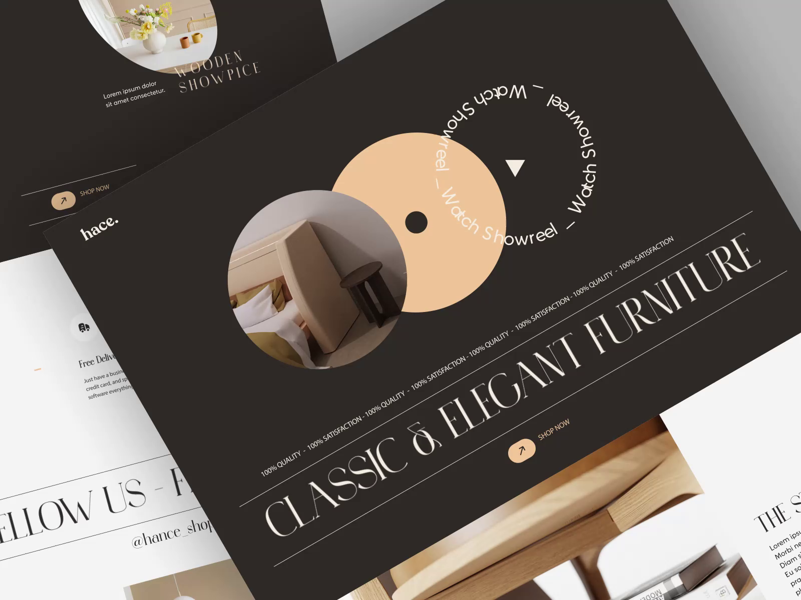 E-commerce Web Landing Page-hace.(Animated Version) by Awe UI/UX for ...