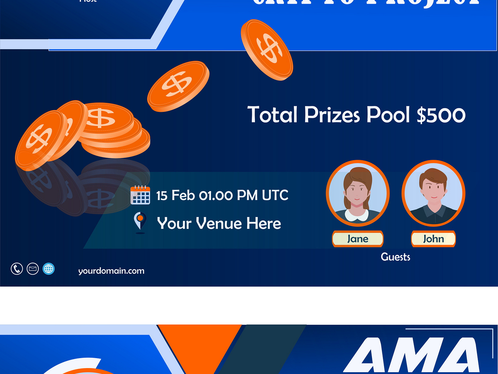 AMA Banner by Furqan Sembiring on Dribbble