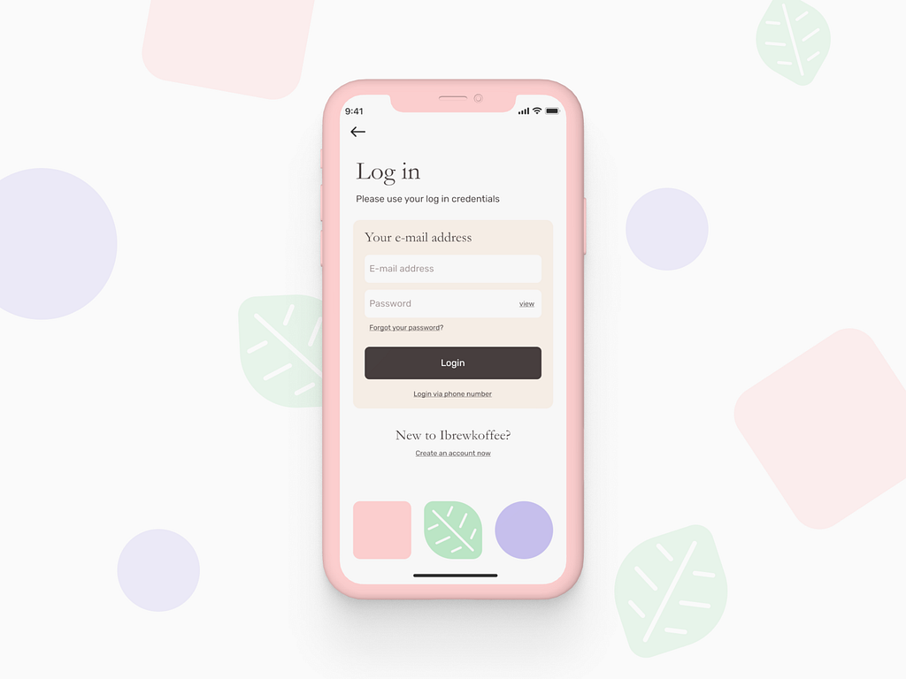 Simple Log in page by Nitin Jain on Dribbble