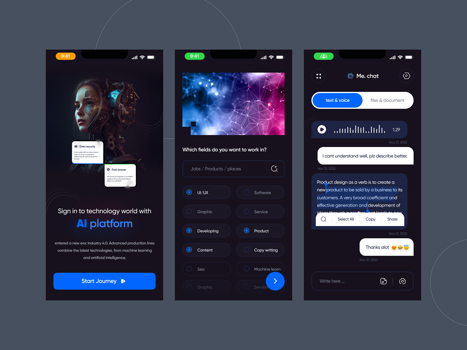 Ai Assistant🧠 By Mobinrdsgn On Dribbble 