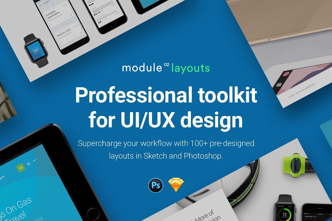 Module 02 Layouts By Creative Template On Dribbble
