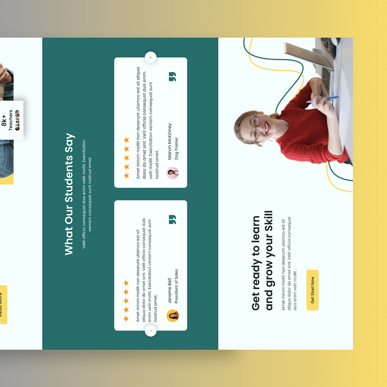 Online Courses Website Design by Nhive Ltd on Dribbble