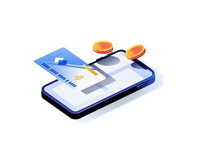 Mobile Pay – Vector Illustration by KAT on Dribbble