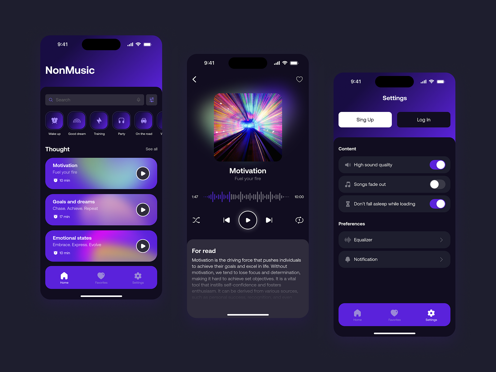 Music app: Explore, Inspire, Reflect by Khrystyna Niaikalo on Dribbble