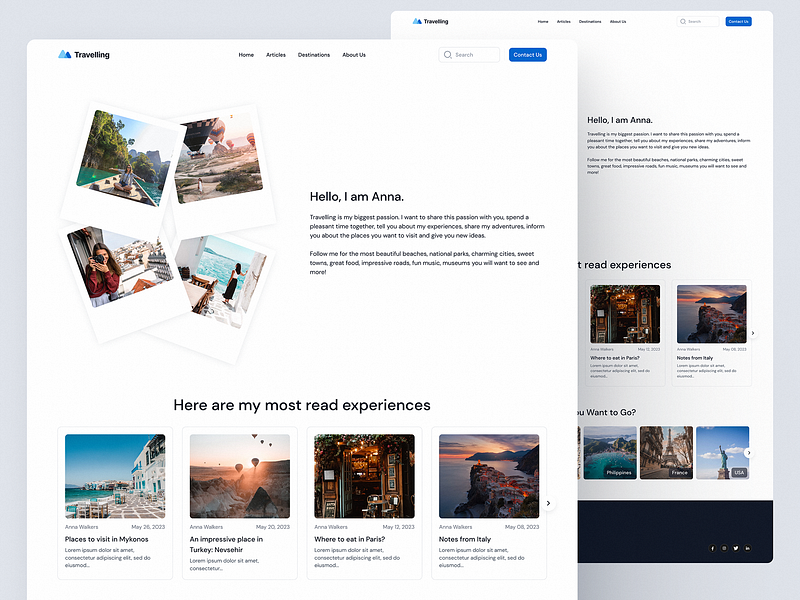 Minimal Blog designs, themes, templates and downloadable graphic ...
