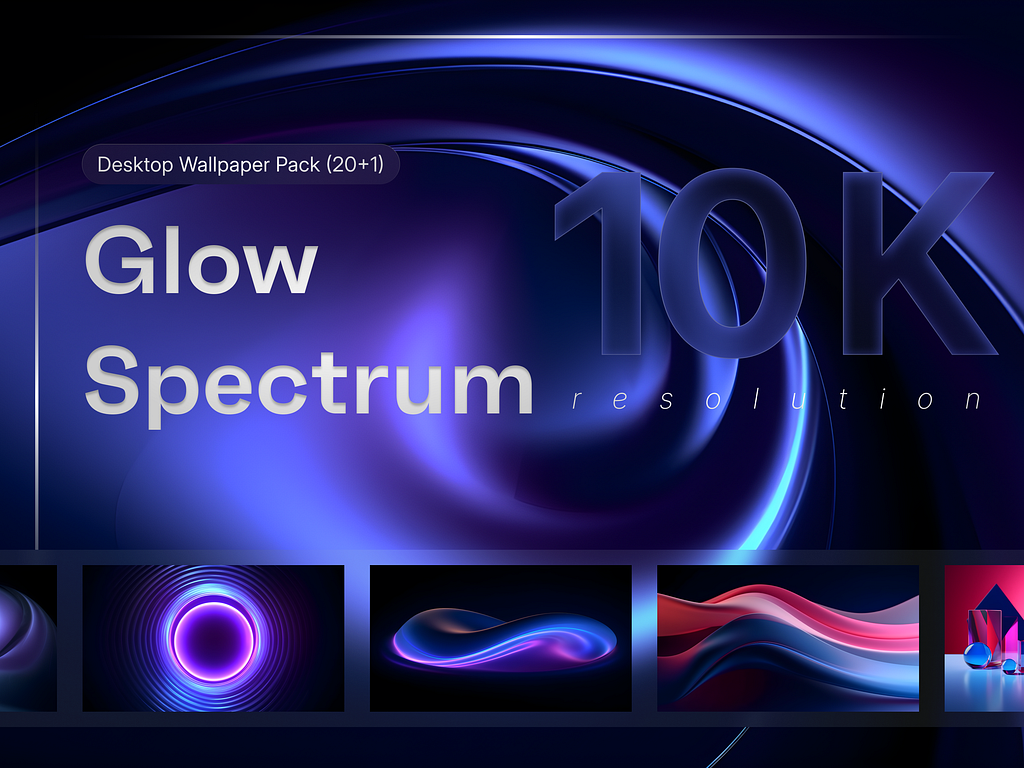 Wallpaper set with 10K Resolution by Emir Bekin on Dribbble