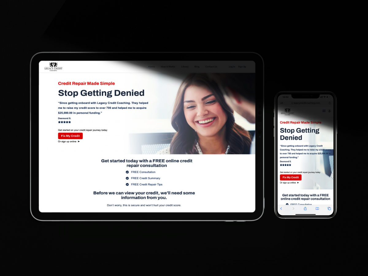 Responsive Web Design by Alexis Samuels on Dribbble