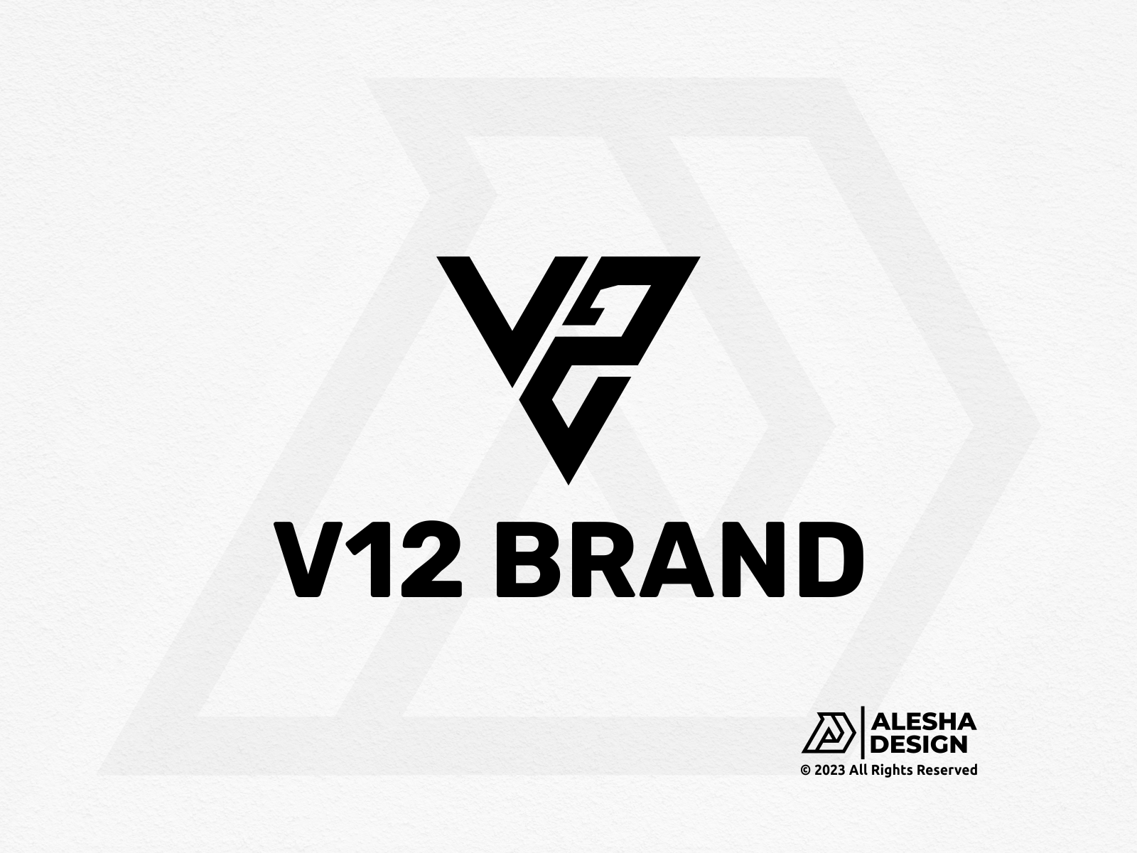V12 Logo