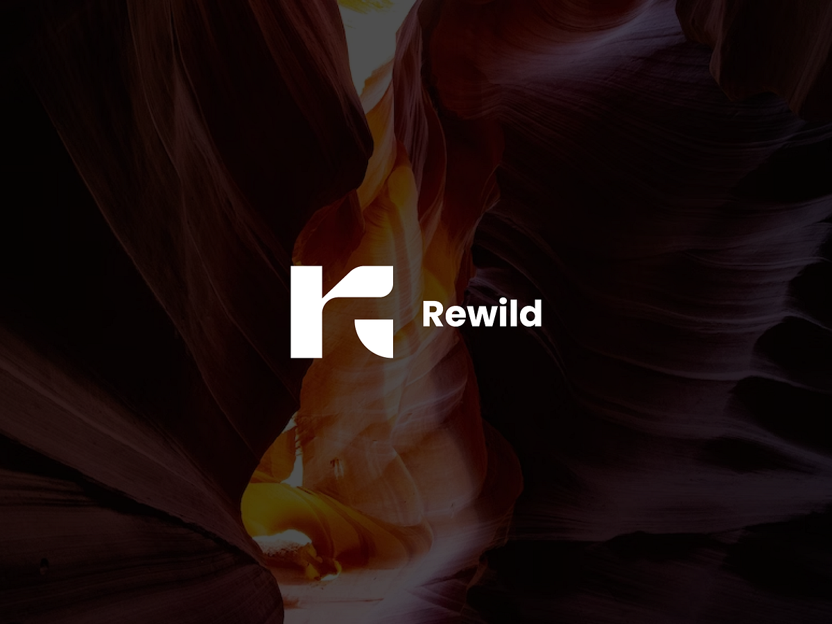 Nature Logo Design - Rewild by qettix on Dribbble