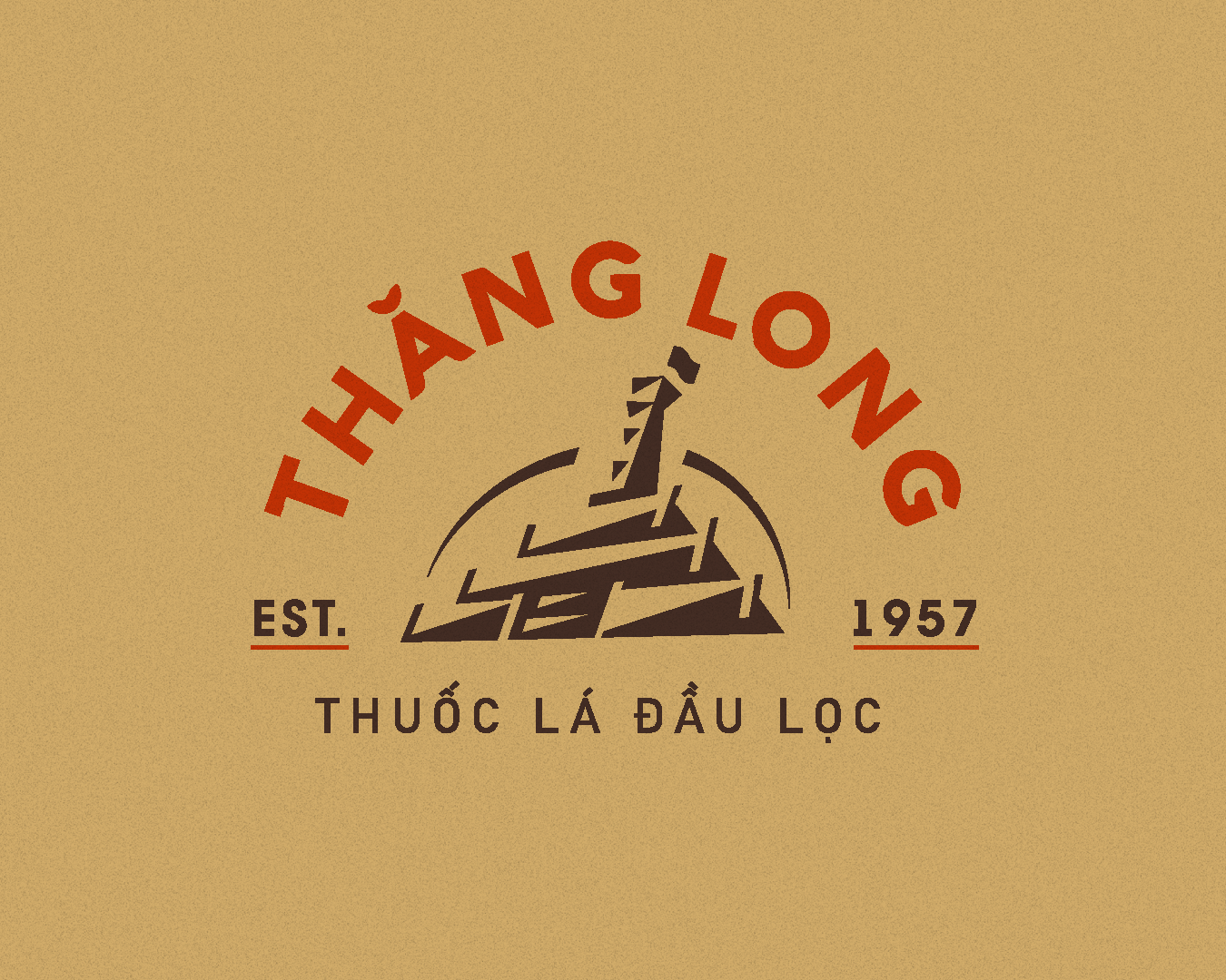 Tobacco logo Hanoi landmark - Thuoc la Thang Long by Nhat Nam Vu on ...