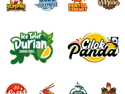 Sticker unik & menarik by Desain Sticker Murah on Dribbble