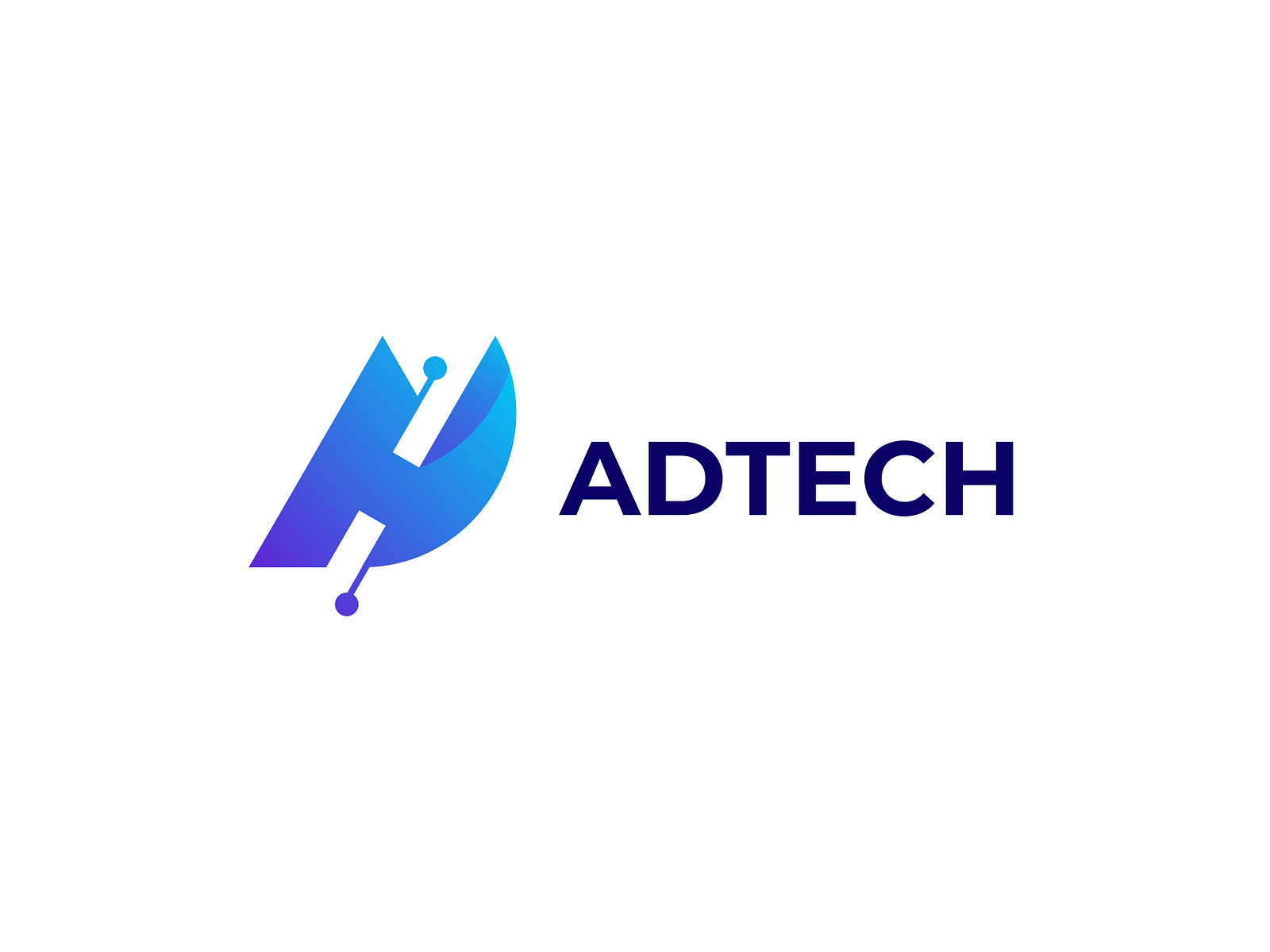 ADTECH LOGO DESIGN - AD Logo - ad letter logo - technology logo by MD ...